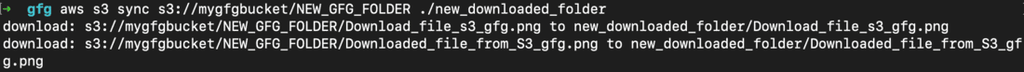 How To Download Folder From AWS S3 CLI & UI ? - GeeksforGeeks