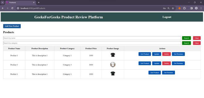Product Review Platform using MEAN Stack - GeeksforGeeks