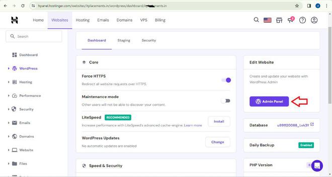How To Install WordPress On Hostinger ? - GeeksforGeeks