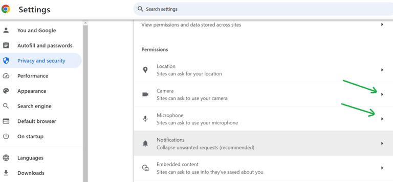 How to Allow Microphone and Camera In Chrome? - GeeksforGeeks