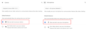 How to Allow Microphone and Camera In Chrome? - GeeksforGeeks