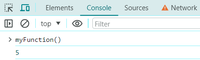 How to Call a JavaScript Function from Chrome Console ? - GeeksforGeeks