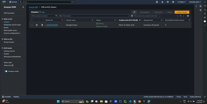 How To Create EMR Cluster In AWS Using Terraform ? - GeeksforGeeks