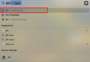 How to Use SIRI on MacOS? | GeeksforGeeks