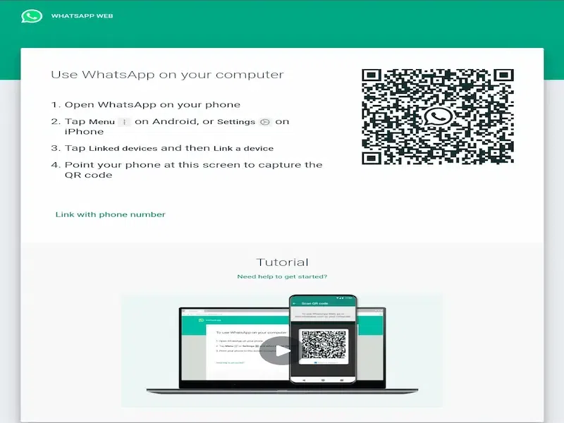 How To Use WhatsApp On Your PC Laptop Or Tablet GeeksforGeeks