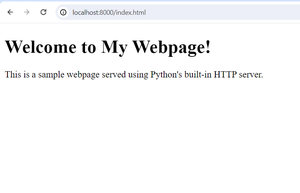 How To Send Files Using Python Built-In Http Server - GeeksforGeeks