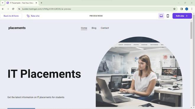What Is Hostinger Website Builder ? - GeeksforGeeks