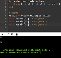 How to Return Multiple Values in Ruby? - GeeksforGeeks