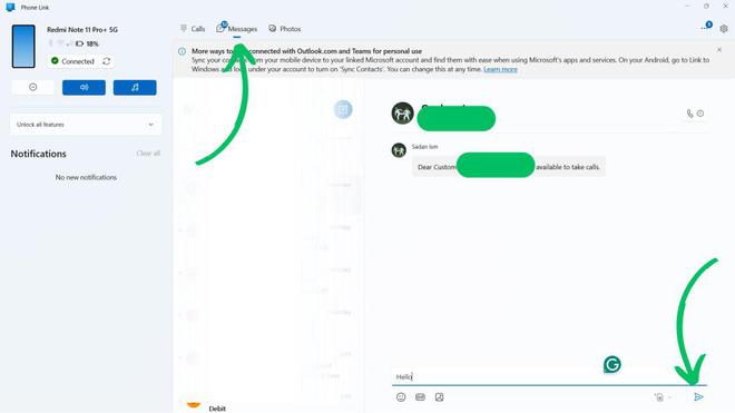 How to Connect Smartphone to Windows PC using Phone Link? | GeeksforGeeks