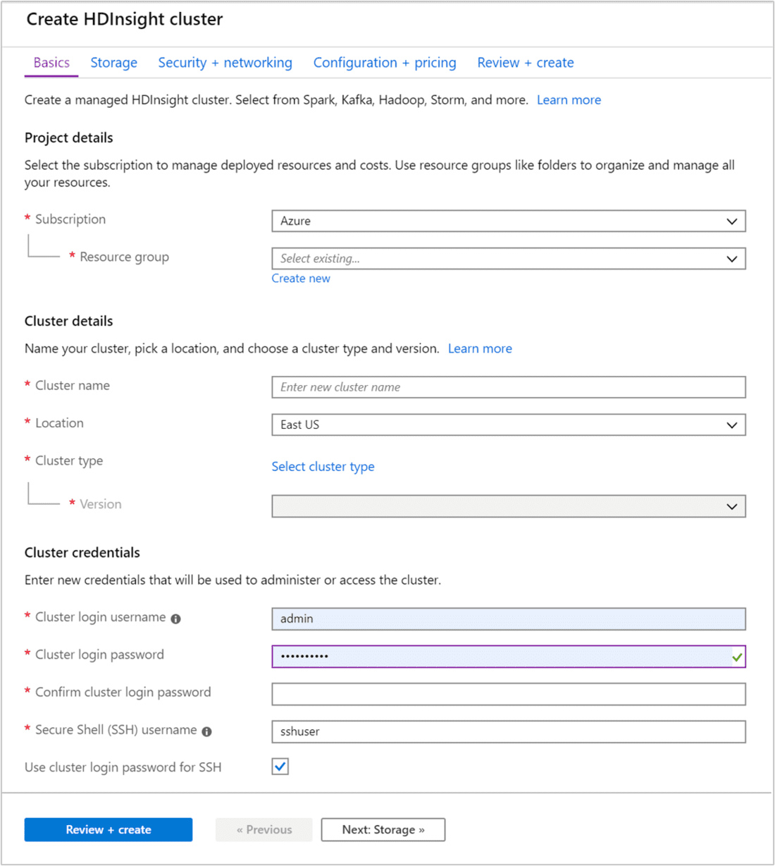 Create and Configure Azure HDInsight - GeeksforGeeks