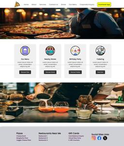 UI Design of a Restaurant Website - GeeksforGeeks