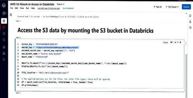How Do I Add A S3 Bucket To Databricks ? - GeeksforGeeks