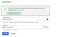 Google Cloud Platform Project Limit | Complete Tutorial - GeeksforGeeks