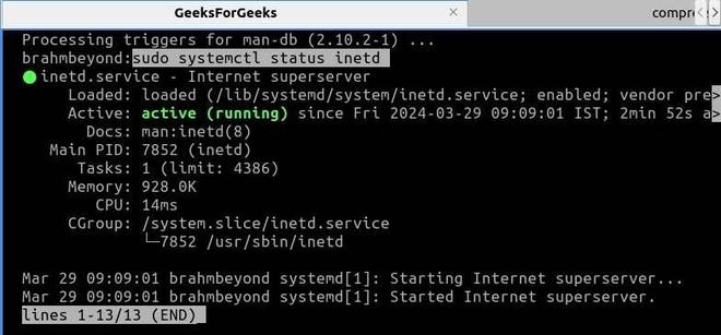 How to Install and Use Telnet on Ubuntu 22.04 LTS - GeeksforGeeks