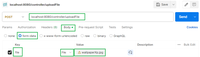 How to Upload File and JSON Data in Postman? - GeeksforGeeks