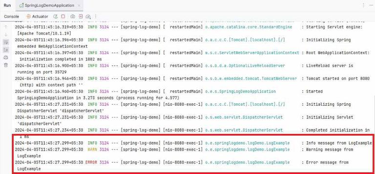 How to Set the Logging Level with application.properties? - GeeksforGeeks