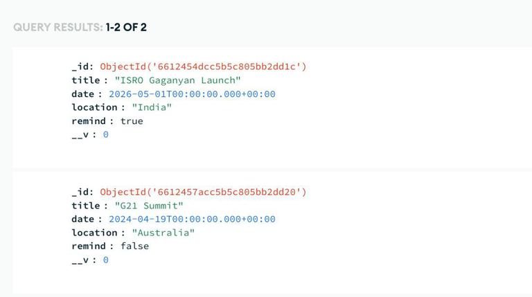 Event Management Web App using MEAN - GeeksforGeeks