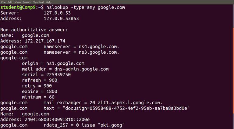 Nslookup Command in Linux with Examples - GeeksforGeeks