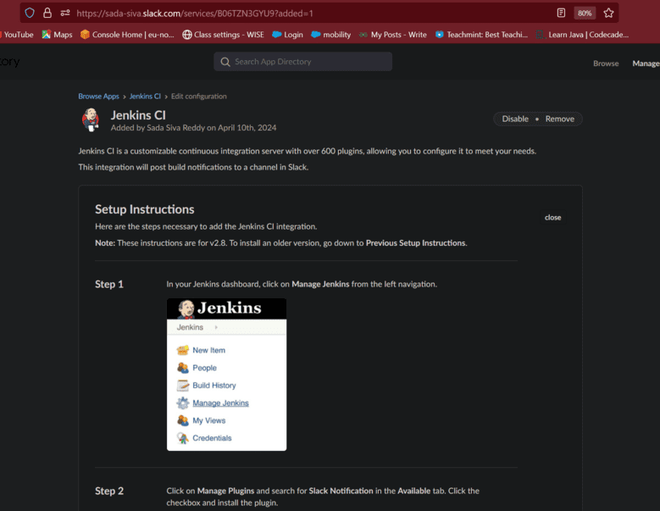 How To Integrate Jenkins With Slack ? - GeeksforGeeks