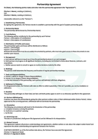 Partnership Agreement Format - GeeksforGeeks
