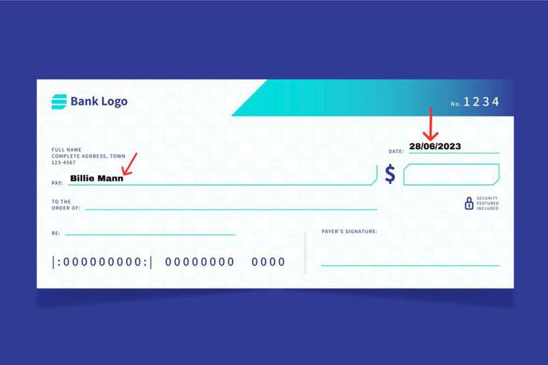 How to Write A Check - Steps to Fill Out a Check - GeeksforGeeks