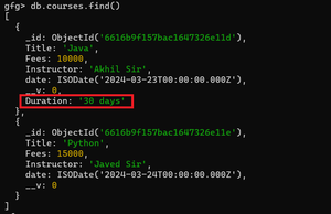 How to Add a New Field in a Collection - GeeksforGeeks