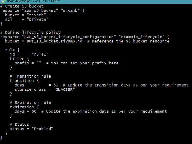 How to Create S3 Storage Life using Terraform? - GeeksforGeeks
