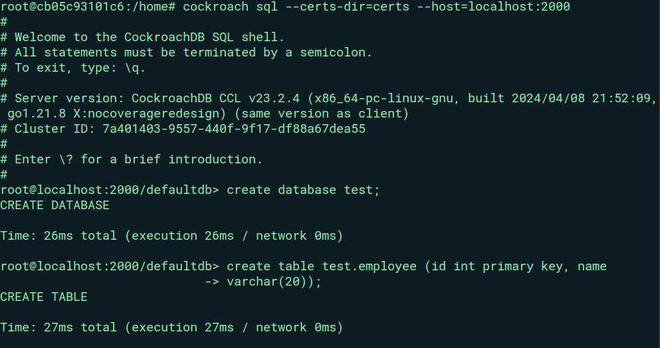 How to Install CockroachDB Cluster on Debian 12 - GeeksforGeeks