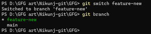 How to Switch Branch in Git: A Complete Guide for Beginners - GeeksforGeeks