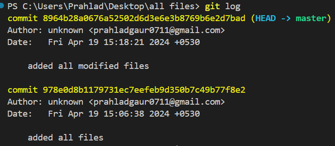 Staging All Files in Git - GeeksforGeeks