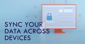 How to sync data between different devices using a web browser ...