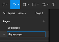 How to use Pages in Figma? - GeeksforGeeks