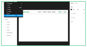 How to Design a Navbar in Figma? - GeeksforGeeks
