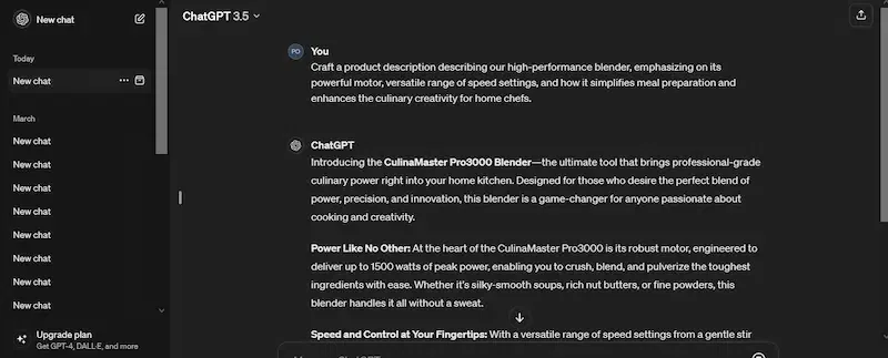 How to Use ChatGPT to Write Product Descriptions - GeeksforGeeks