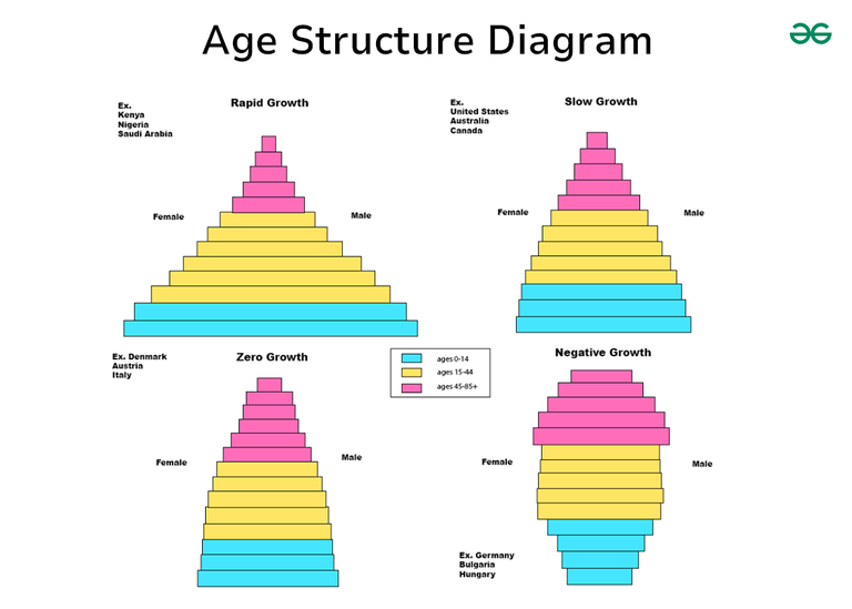 Life Tables and Survivorship Curves, Age-Sex Structure Overview ...