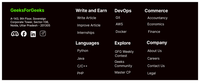 How to Design Footers in Figma? - GeeksforGeeks