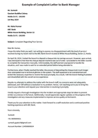 Complaint Letter to Bank Manager : Format and Example - GeeksforGeeks