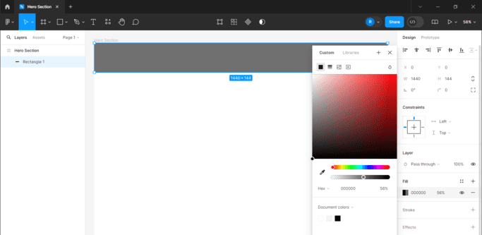 How to Create Hero Section in Figma? - GeeksforGeeks