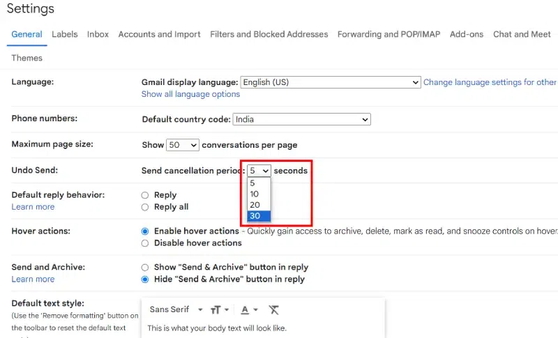 How to Unsend an Email on Gmail - GeeksforGeeks