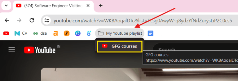 How to Create, Manage and Bookmark a YouTube Playlist? - GeeksforGeeks