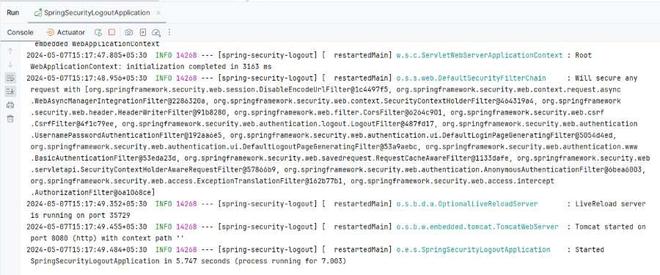 Spring Security Logout Geeksforgeeks