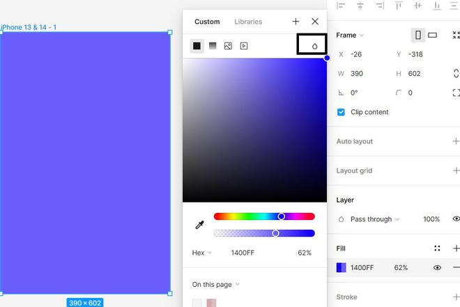 Fill Tool in Figma - GeeksforGeeks