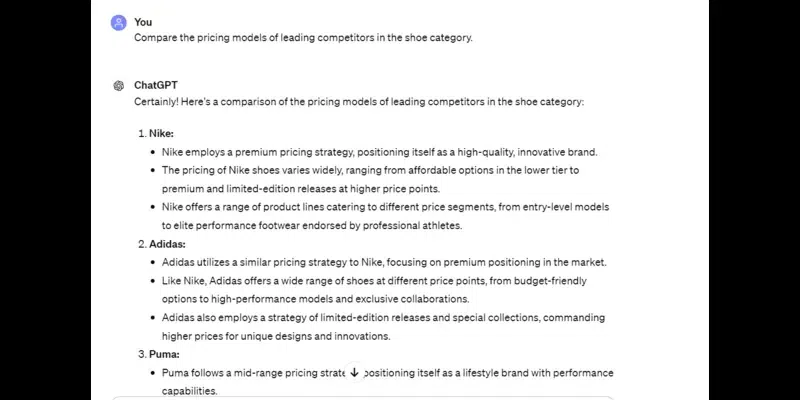 7 Best ChatGPT Prompts for Competitor Analysis - GeeksforGeeks