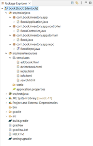 Book Inventory System Using Spring Boot - GeeksforGeeks