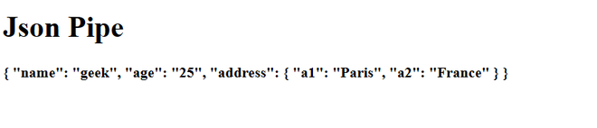 Built-in Pipes in Angular 17 - GeeksforGeeks