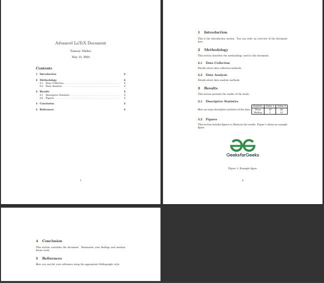 Latex in R - GeeksforGeeks