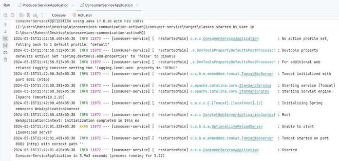 Microservices Communication with Apache ActiveMQ - GeeksforGeeks