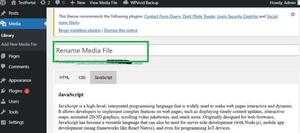 How to Rename Images and Media Files in WordPress? - GeeksforGeeks