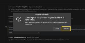 How Do I Disable VS Code of Updating Itself? - GeeksforGeeks