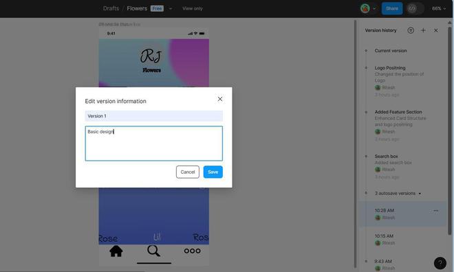 How do you Handle Version Control in Figma? - GeeksforGeeks
